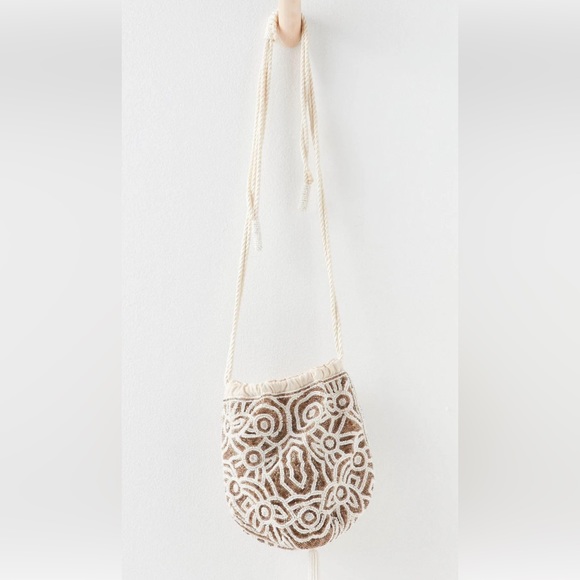 Free People | Bags | Free People Penny Beaded Pouch | Poshmark